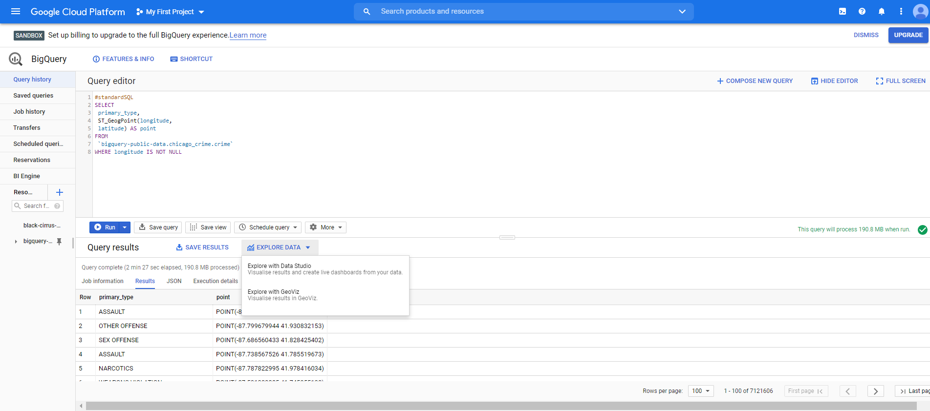 Google的bigquery gis初学者指南-CSDN博客