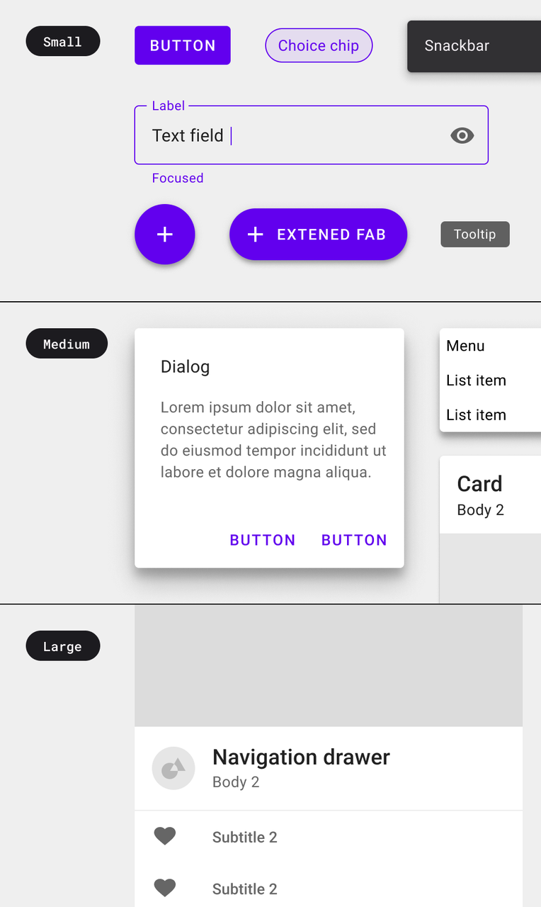 盘点 Material Design 3 最新设计规范_google md3-CSDN博客