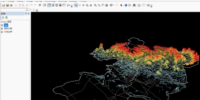 arcscene高程_【DEM】基于DEM高程数据生成等高线-CSDN博客