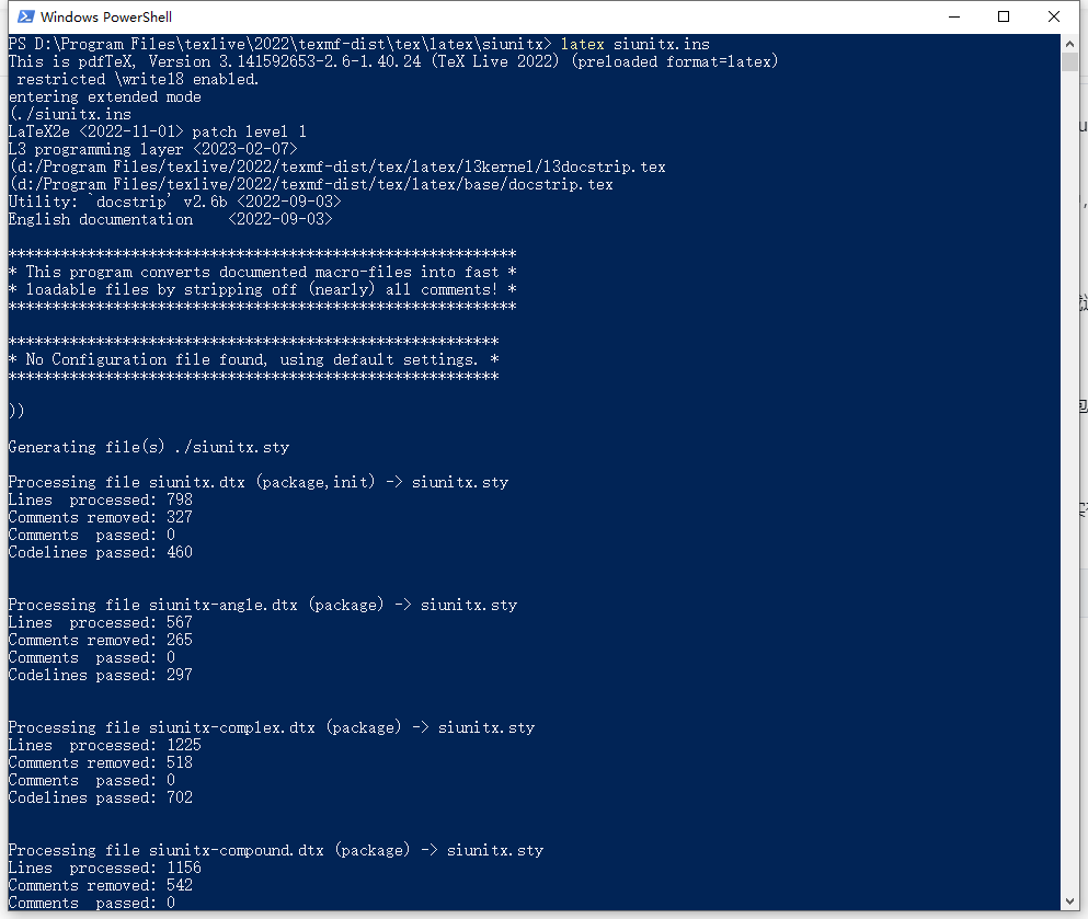 LaTeX提示File `siunitx.sty‘ not found. \RequirePackage_pcyue123的博客-CSDN博客