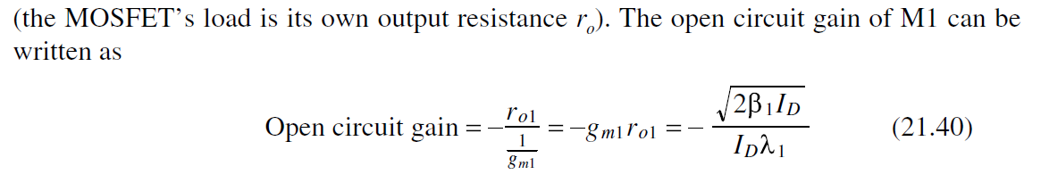 Chapter 21 Amplifiers_common-source amplifier with source resistor的坏处和限制-CSDN博客