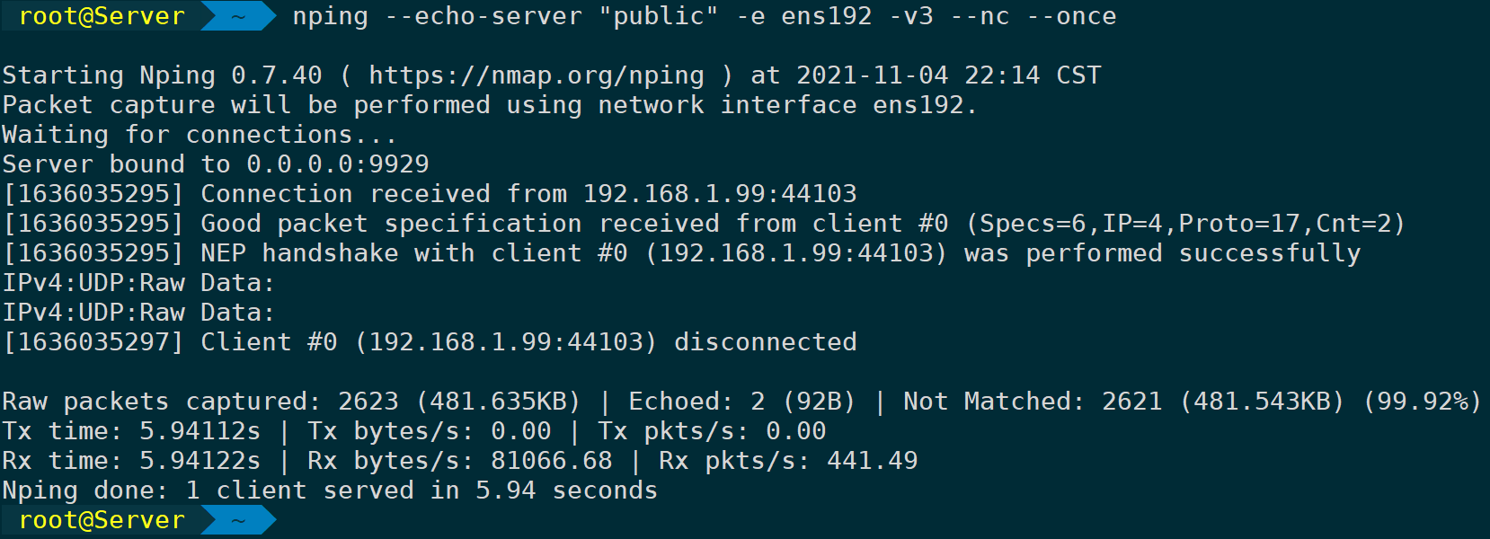 网络探测的中流砥柱-Nping使用_nping语法-CSDN博客