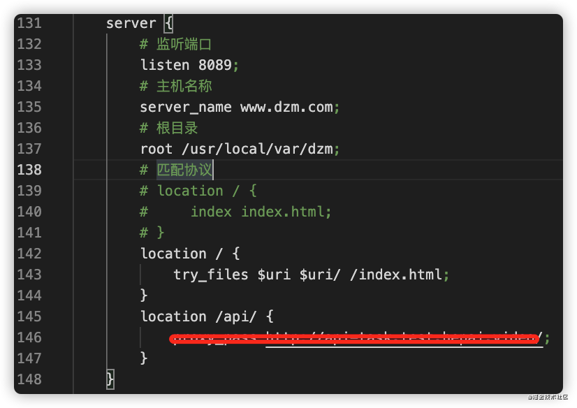 nginx: [emerg] duplicate location “/“ in /usr/local/etc/nginx/nginx.conf:142-CSDN博客