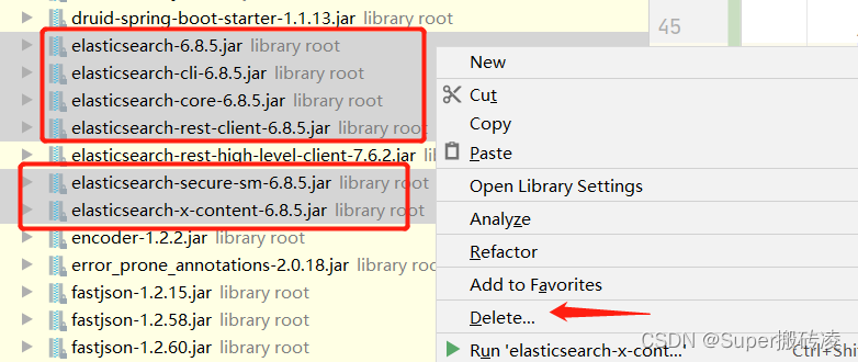 ClassNotFoundException: org.elasticsearch.client.Cancellable 和nosuchfielderror:lucene_8_0_0_程序包 ...