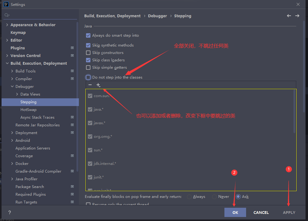 IDEA Debug时，Step Into无法进入断点（系统类断点）_idea debug模式下不进断电-CSDN博客