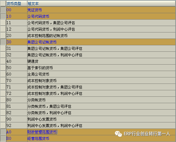 Sap 为什么创建的利润中心组不能使用1sap货币类型 Csdn博客 