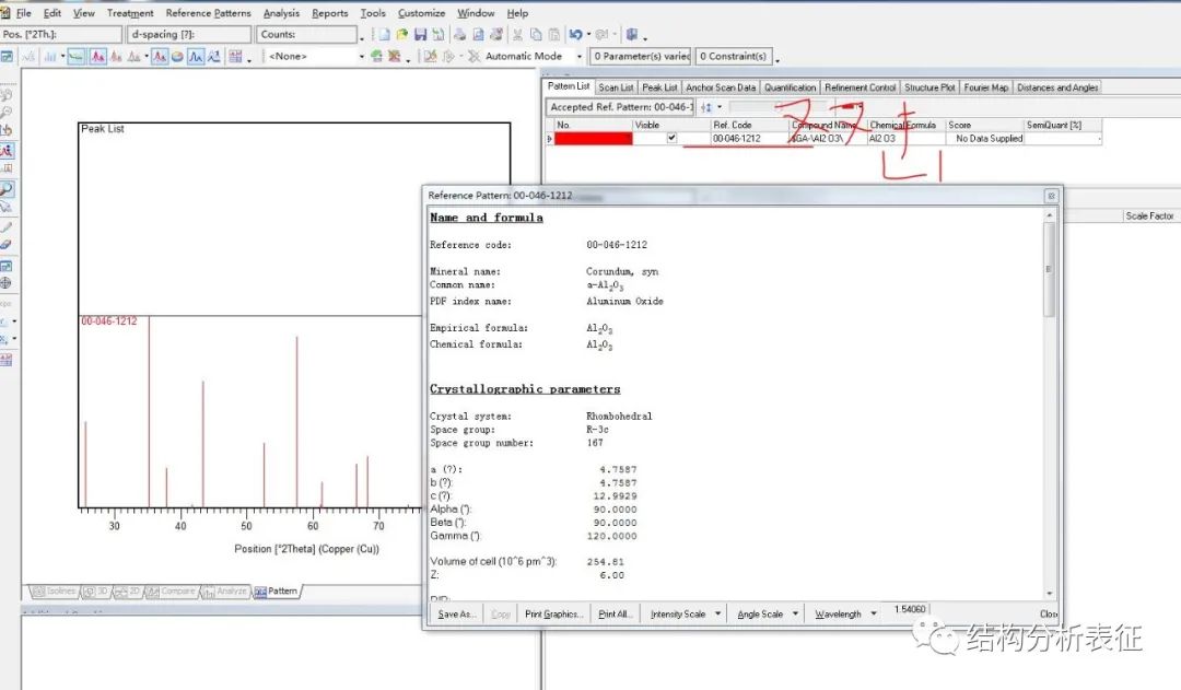 origin做主成分分析图_highscore基本操作（2.如何导出标准谱图）_林屋公子的博客-CSDN博客