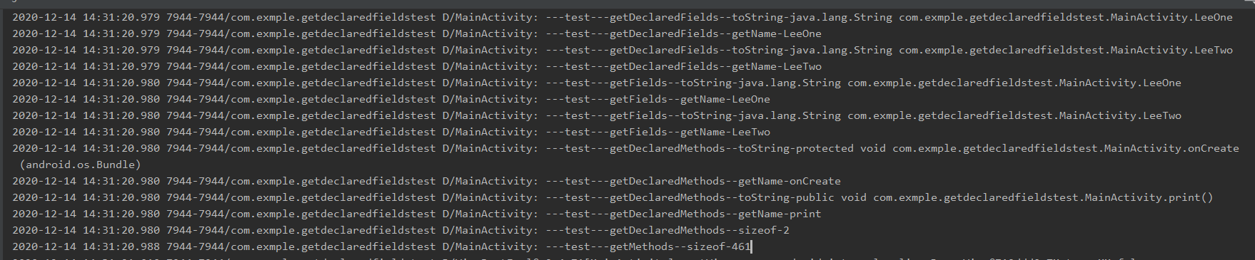 android之getDeclaredFields等函数介绍-CSDN博客