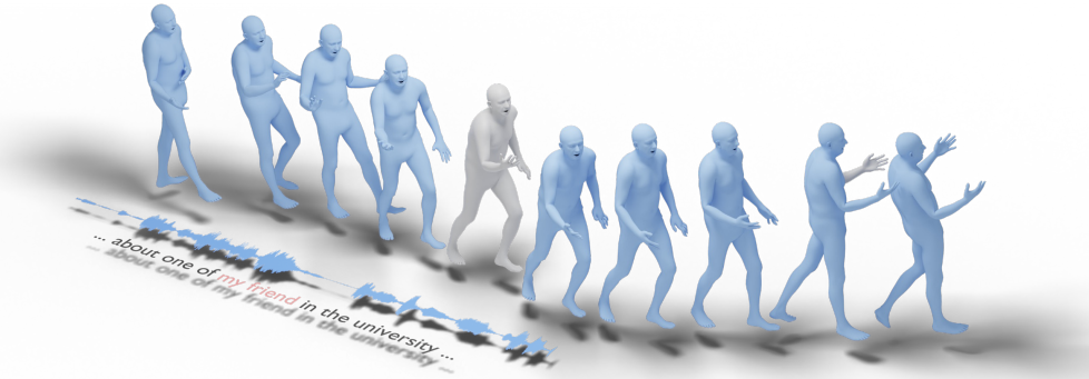 根据语音生成全身姿态；基于变分贝叶斯框架的VAE模型；CFG是一种隐式的Perceptual Loss！_emage: towards unified holistic co-speech ...