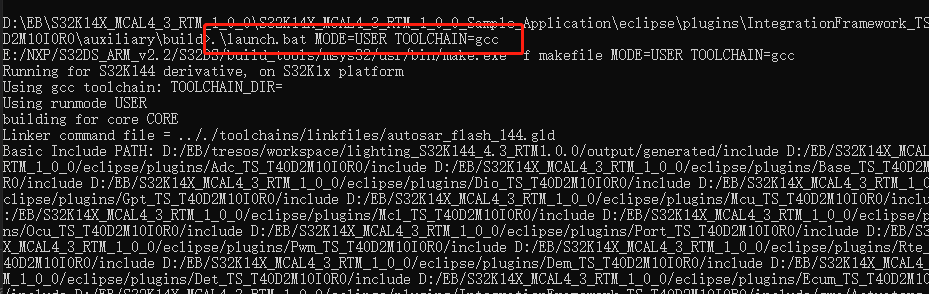 关于导入、编译、烧录S32K144 MCAL样例工程的相关问题_iar 编译mcal-CSDN博客