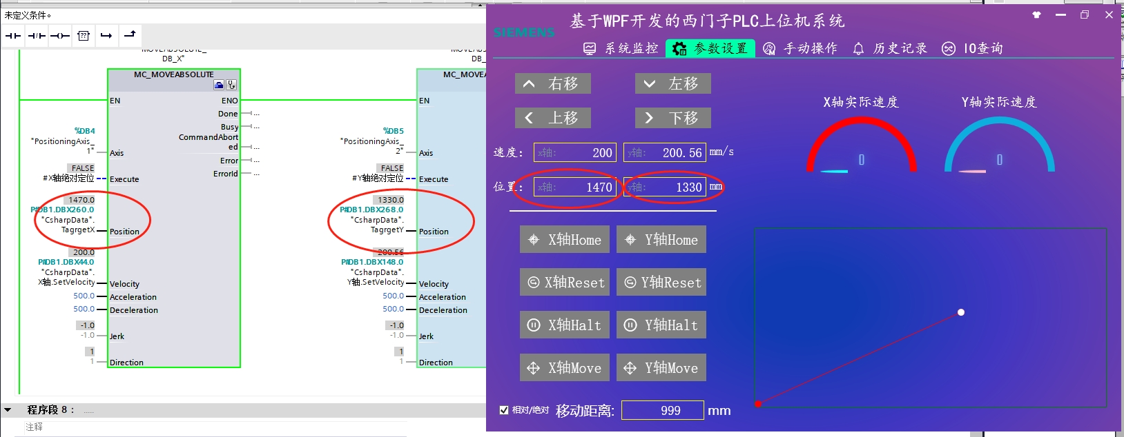 基于mvvm Light框架的c Wpf上位机系统：与西门子plc通讯，实现实时报警显示、趋势图展示及生产数据自动存储与伺服控制手动io操作plc通讯数据能否查看趋势 Csdn博客 5756