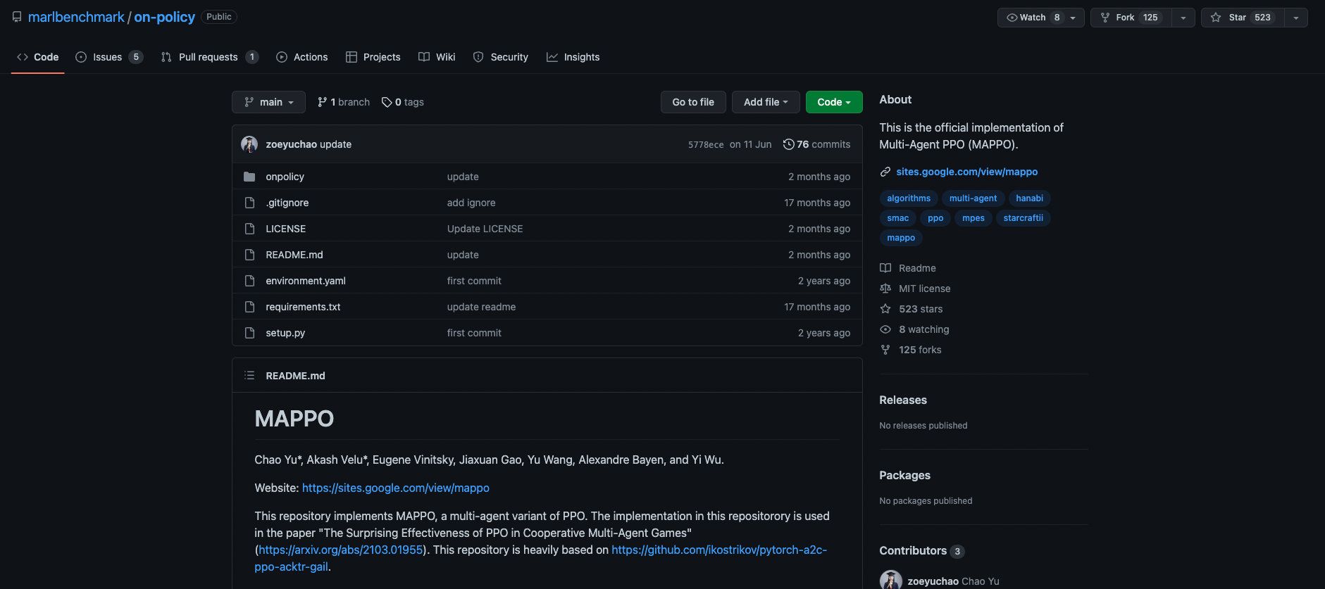 【深度强化学习】MAPPO 代码学习-CSDN博客
