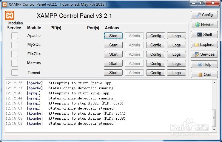 xampp运行MySQL shutdown unexpectedly解决方案_error: mysql shutdown unexpectedly.-CSDN博客