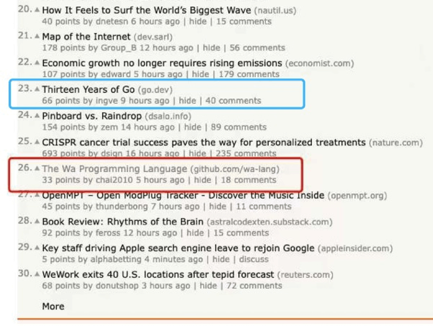 一门国产语言登HackerNews首页，却因中文社区被嫌弃-CSDN博客