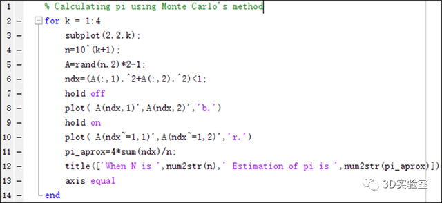 matlab中pi值是多少,如何利用MATLAB计算圆周率-CSDN博客