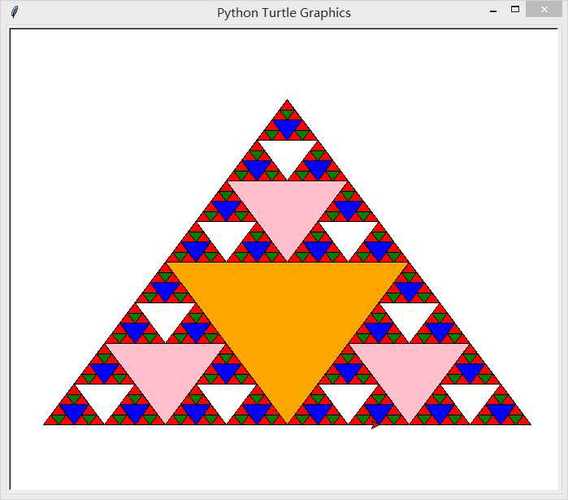 python turtle画直角三角形,python turtle绘制三角形-CSDN博客