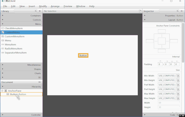JavaFX之Scene Builder详细使用说明之组件篇（3）——菜单组件-CSDN博客