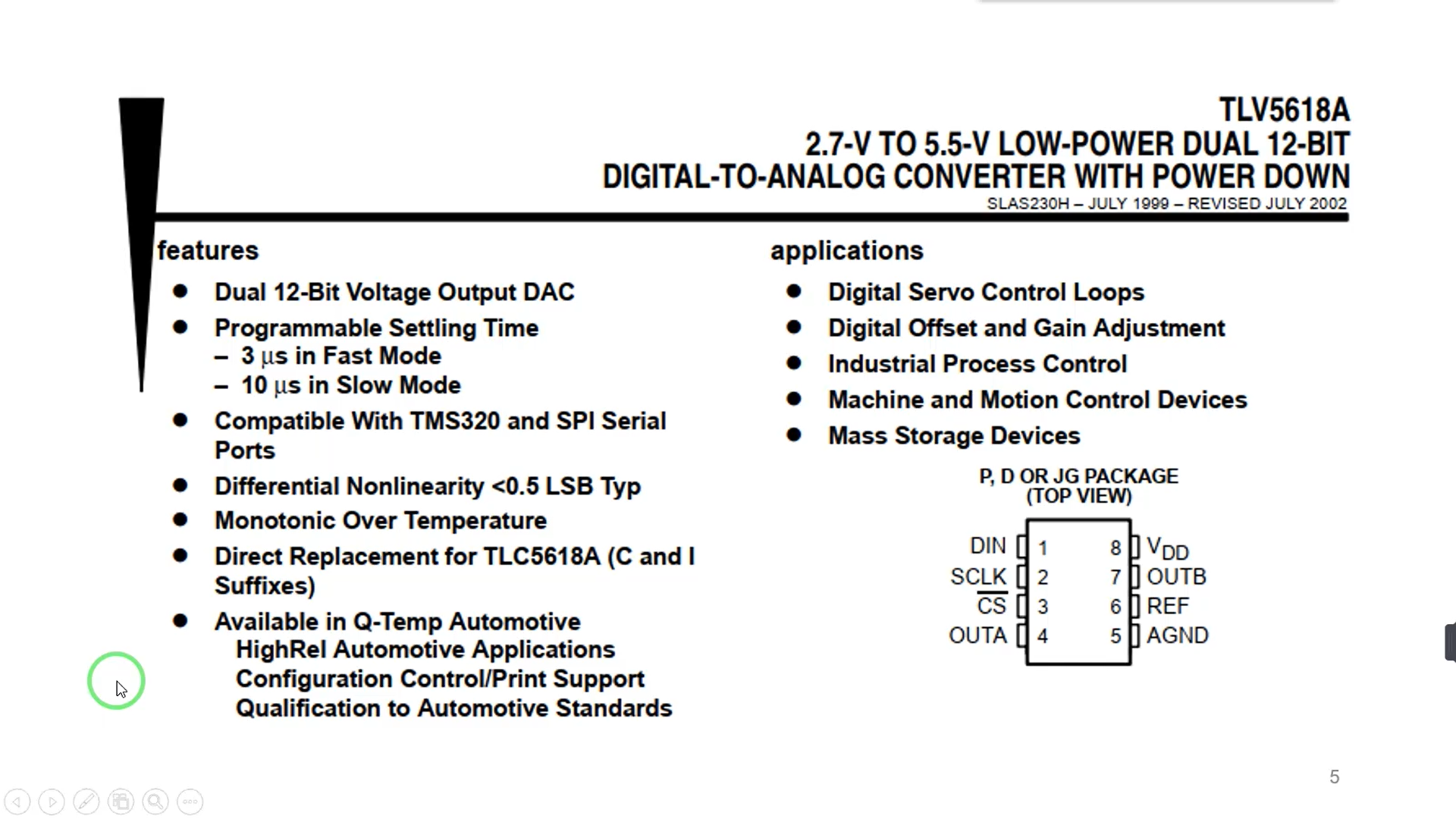 基于vivado+Verilog FPGA开发 — 基于线性序列机的SPI接口DAC TLV5618逻辑控制_tlv5618数据手册-CSDN博客