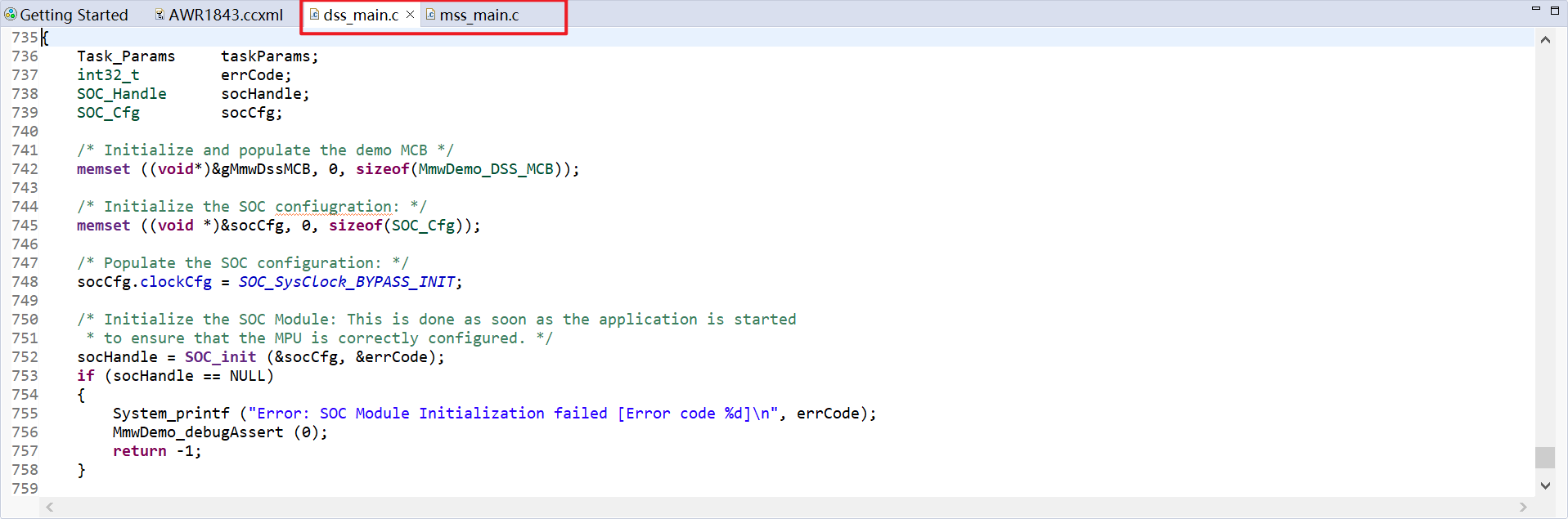 使用CCS调试AWR1843代码_ccs代码-CSDN博客
