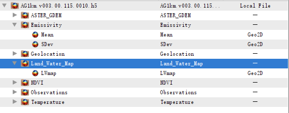 Python 读取.h5文件 ASTER GED数据-CSDN博客