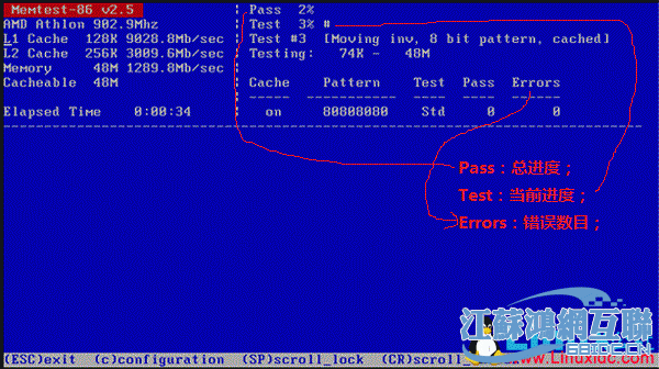 linux内存测试工具memtest,Linux基础教程：内存测试工具（Memtest86+）-CSDN博客