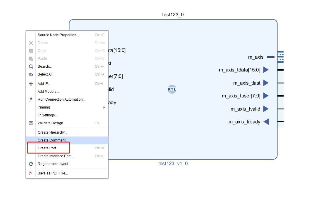 高效的VIVADO BlockDesign设计方法:将自己设计的模块信号以总线形式聚合_vivado block design-CSDN博客