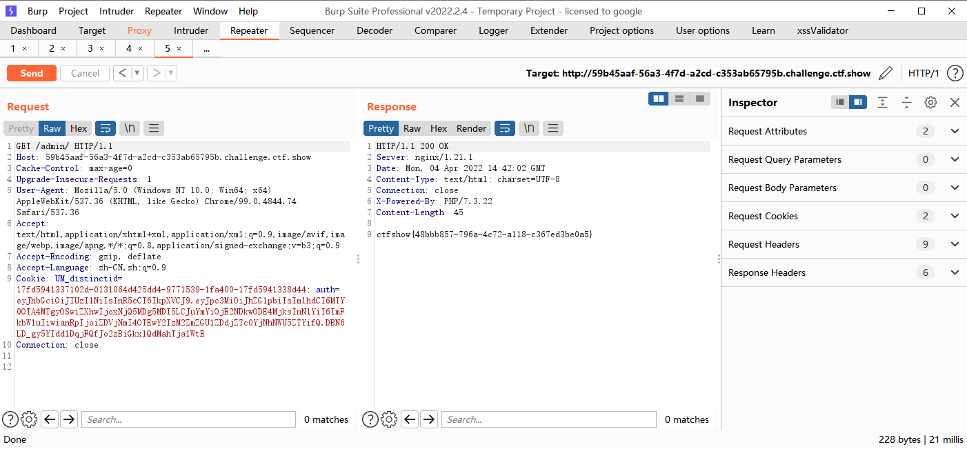 ctf.show的JWT(web345-web350)_ctf.show 345-250-CSDN博客