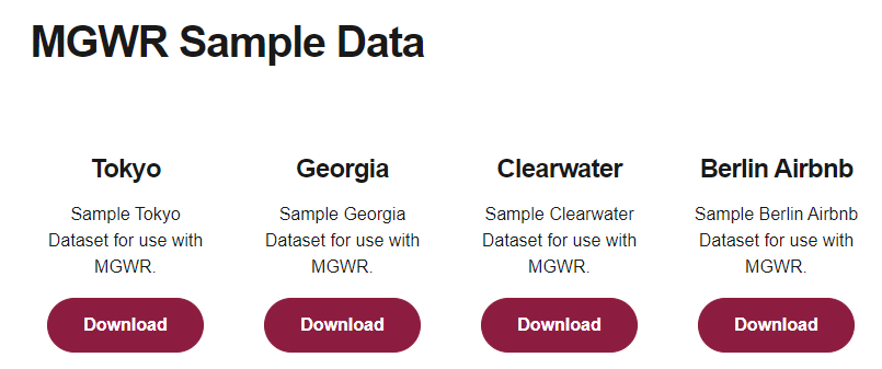 ArcGIS与地理加权回归GWR【二】以及MGWR软件下载-CSDN博客