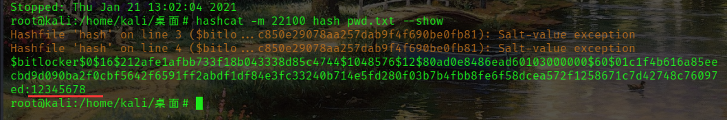Ctf2021 Misc部分wp Bitlocker2john Csdn博客