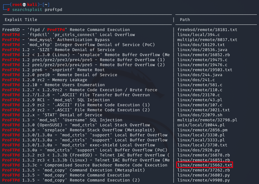funbox11靶机（ProFTPD1.3.3c提权漏洞）_proftpd提权-CSDN博客