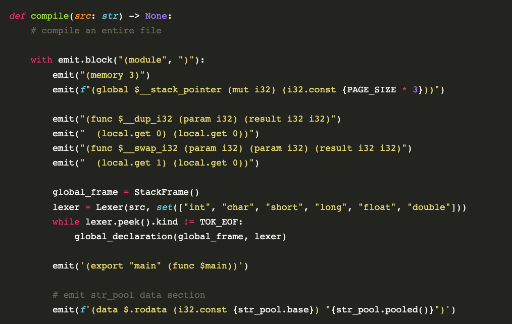 “挑战用 500 行 Python 写一个 C 编译器”-CSDN博客