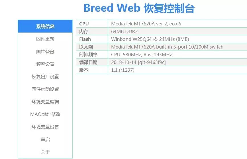 k2p 刷breed_斐讯路由器K1/K2/K2P系列刷机流程图文教程-CSDN博客