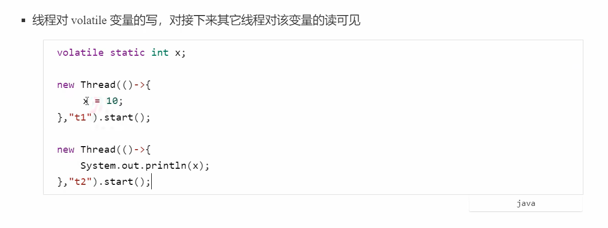 使用volatile解决多线程中的可见性和有序性_volatile如何保证多线程的可见性-CSDN博客