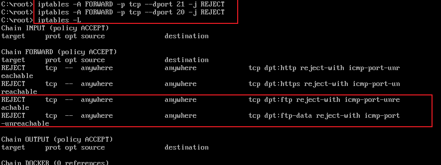 linux下iptables配置实验_linux配置与管理iptables防火墙实验报告书-CSDN博客