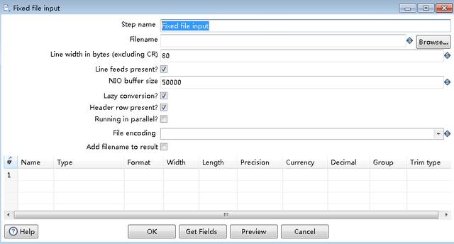固定列_Kettle（PDI）转换中输入步骤之固定宽度文件输入详解-CSDN博客