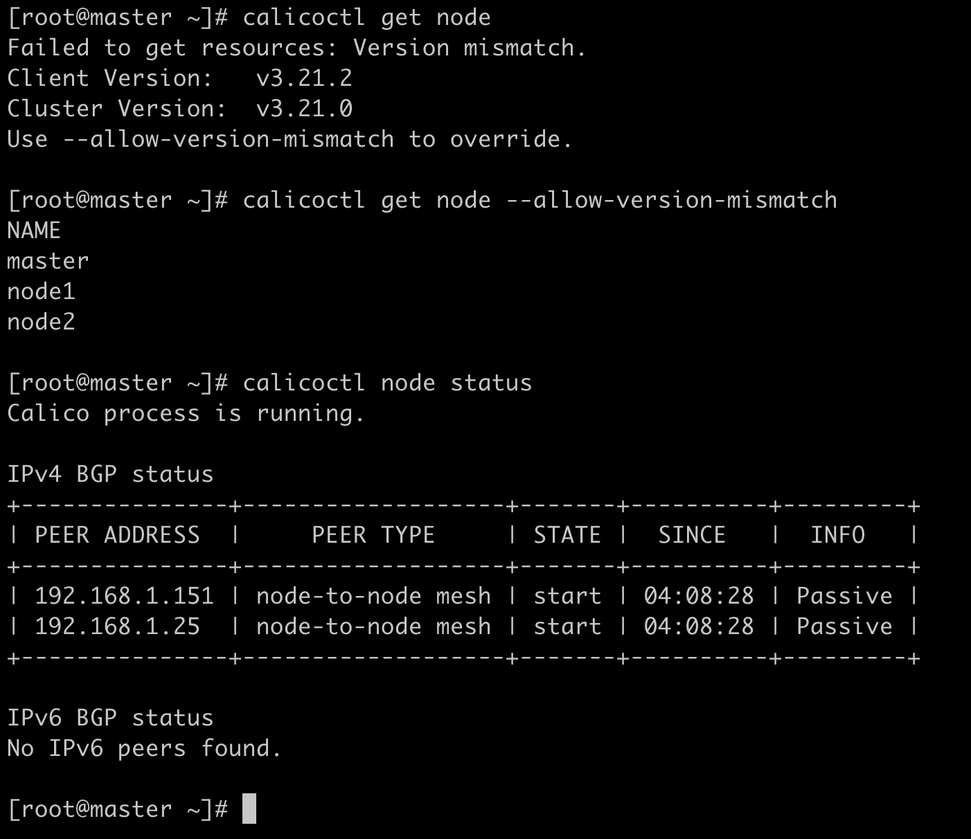 calico-node报错Readiness probe failed: calico/node is not ready: BIRD is not ready_calico readines ...