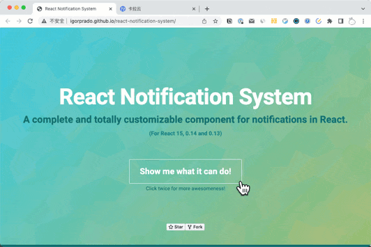5款 React 实时消息提示通知(Message/Notification)组件推荐与测评_react 消息通知-CSDN博客