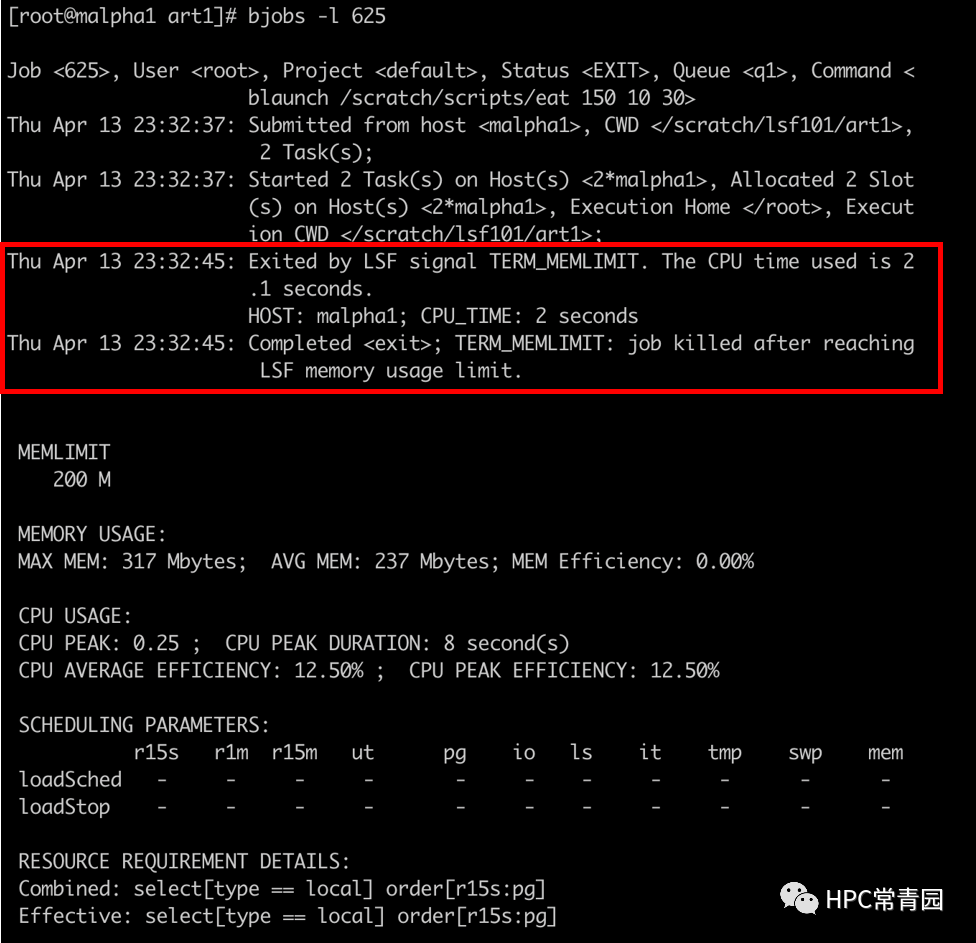 LSF实践专题（32）：对作业的内存和CPU使用进行限制_lsf内存管理-CSDN博客