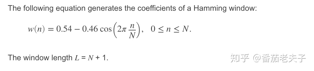 matlab矩形窗代码_Hamming(汉明)窗的原理介绍及实例解析-CSDN博客