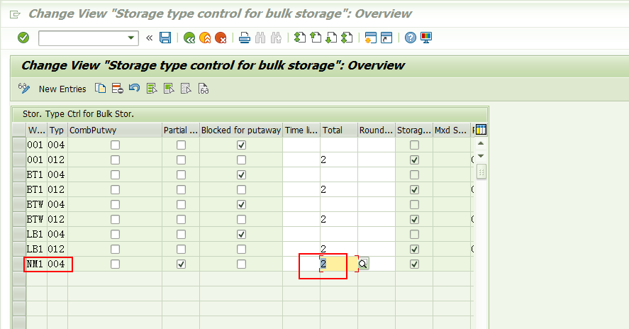 SAP WM中阶LT06对物料做上架报错 -Definition of totals level is missing for storage ...
