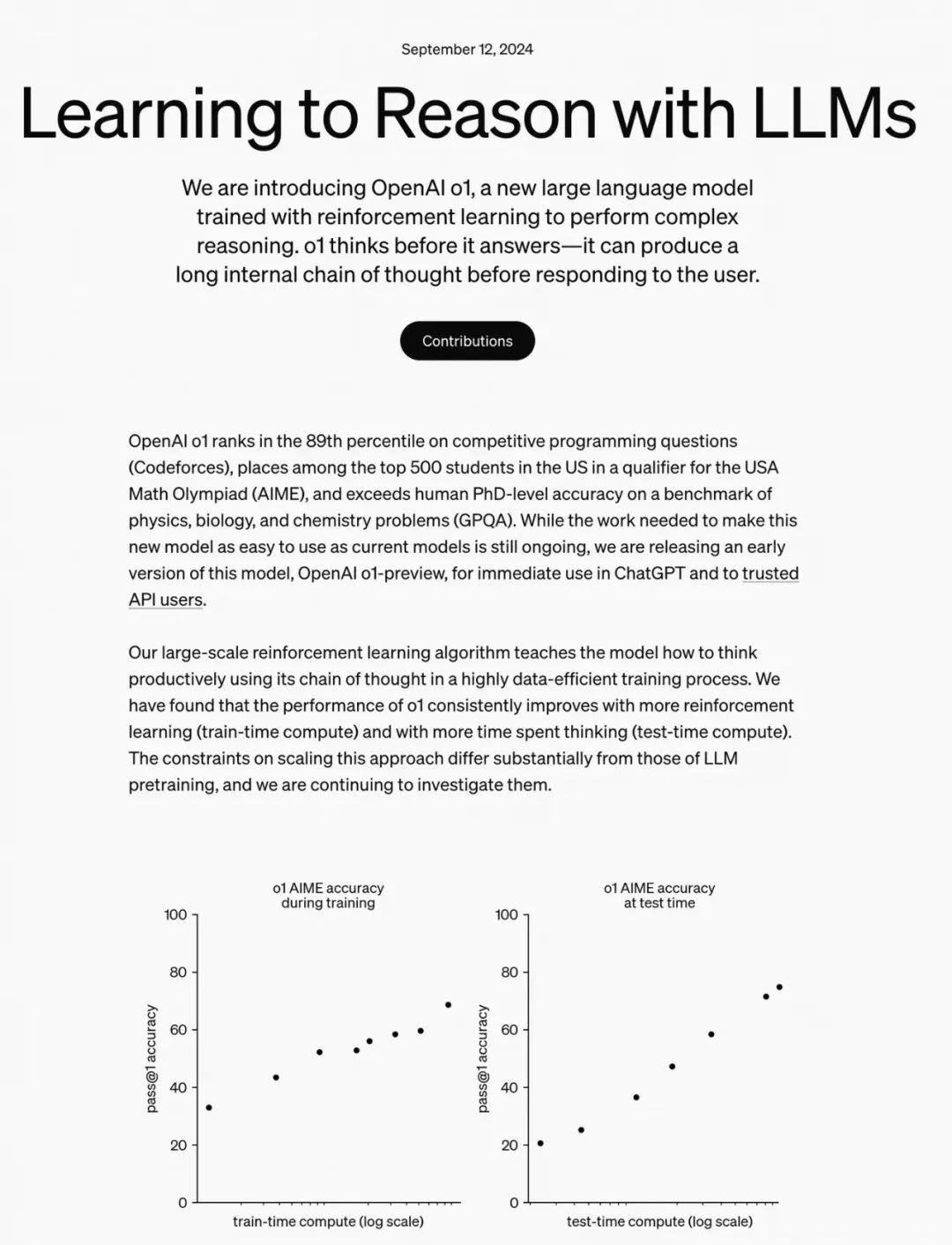 万字长文解析OpenAI o1 Self-Play RL技术路线-CSDN博客