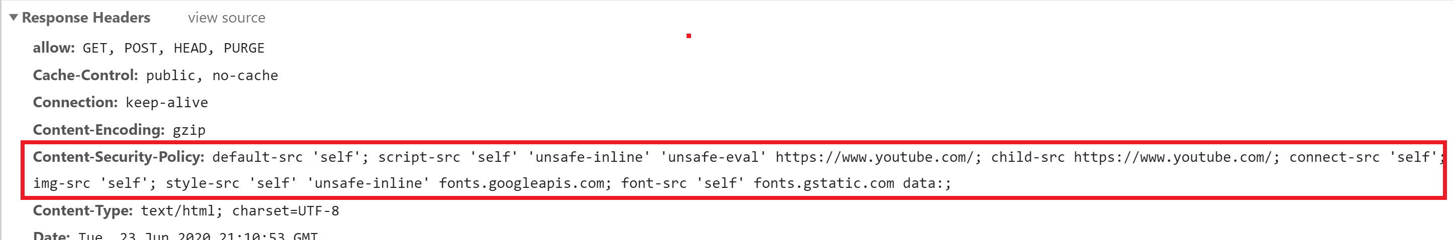如何创建内容安全策略（CSP 标头）_csp header-CSDN博客