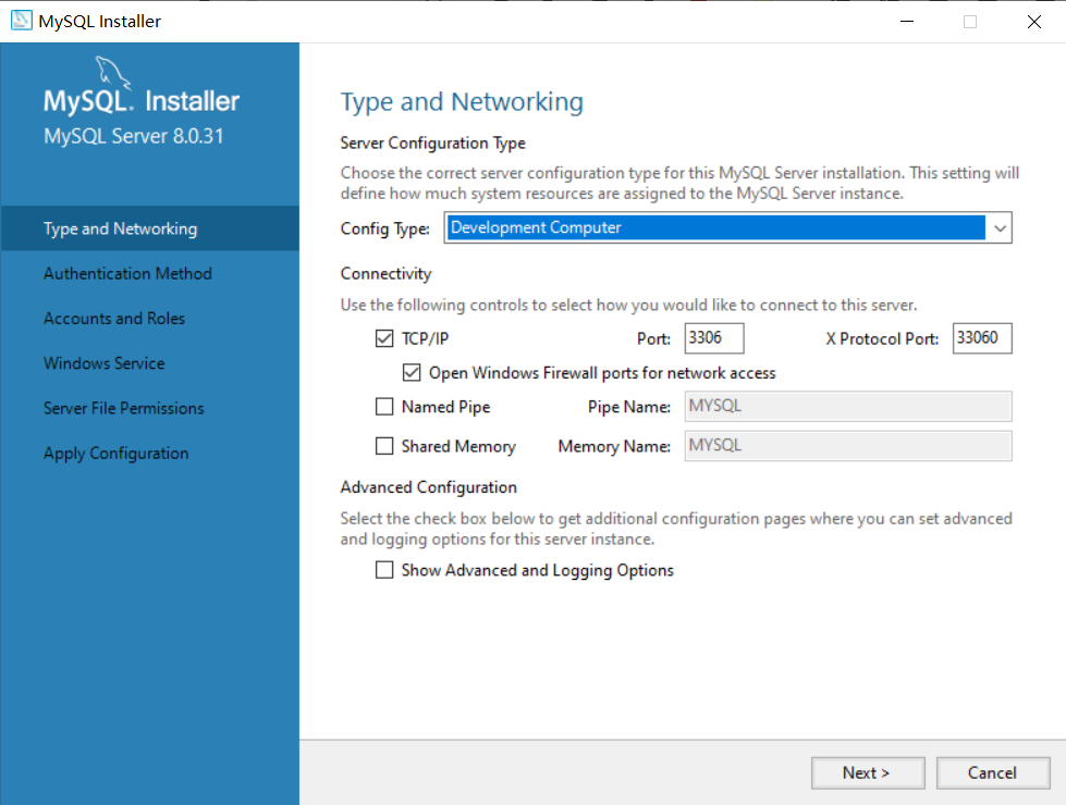 MySQL安装教程_mysql-installer-web-community-8.0.31.0安装教程-CSDN博客
