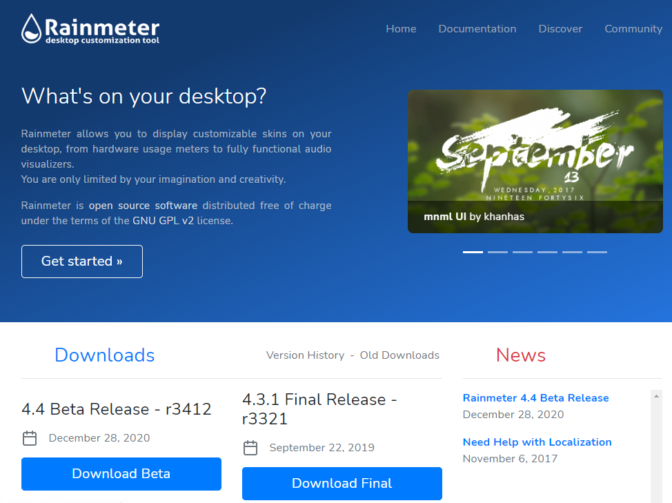 Rainmeter & RocketDock丨Windows美化工具_rocketdock官网-CSDN博客
