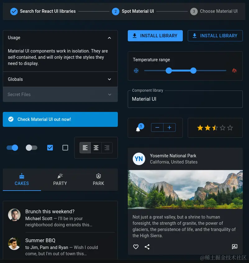 基于 React 的 Material Ui 组件库:永久免费使用 开源日报 No266react 免费的组件库 Csdn博客