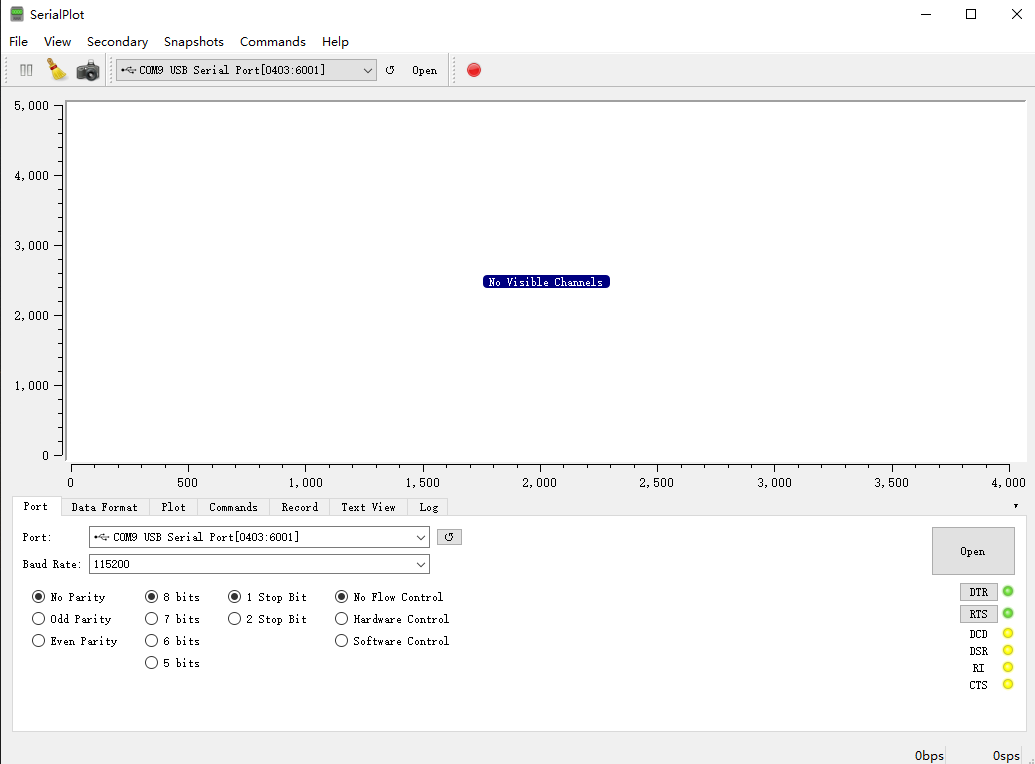 serialplot串口数据的波形显示|虚拟示波器_串口示波器工具-CSDN博客
