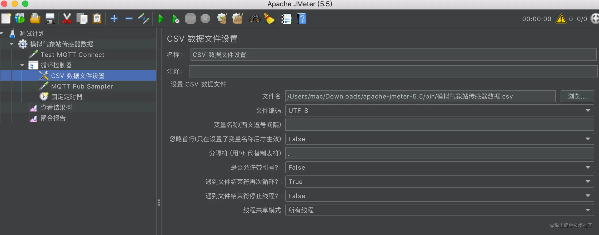 使用jmeter模拟设备通过mqtt发送数据模拟设备提交到mqtt的工具 Csdn博客