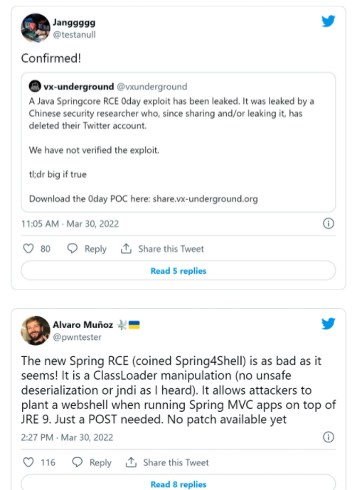 Spring 官方证实！框架爆漏洞，JDK 9 及以上版本均受影响-CSDN博客