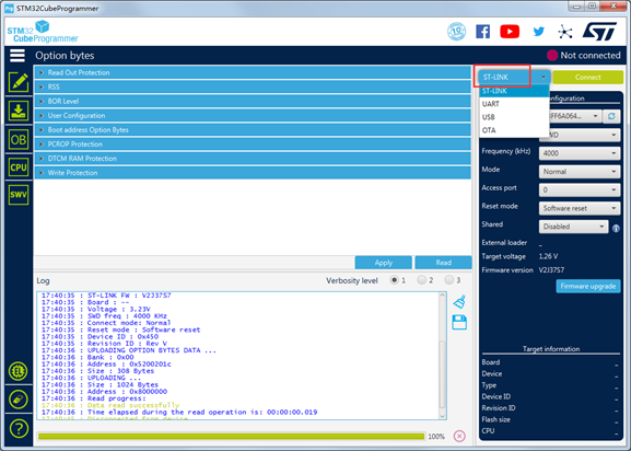 【stm32h7教程】第81章 Stm32h7的qspi 总线应用之qspi Flash的stm32cubeprog下载算法制作h7b0 