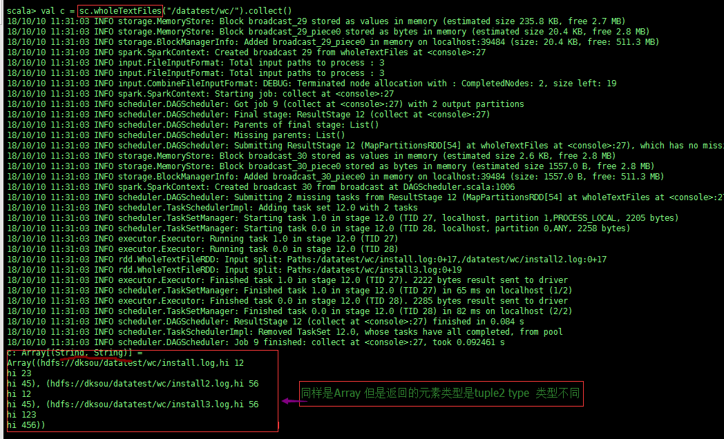 实用详解spark的读取方法textFile和wholeTextFiles-CSDN博客